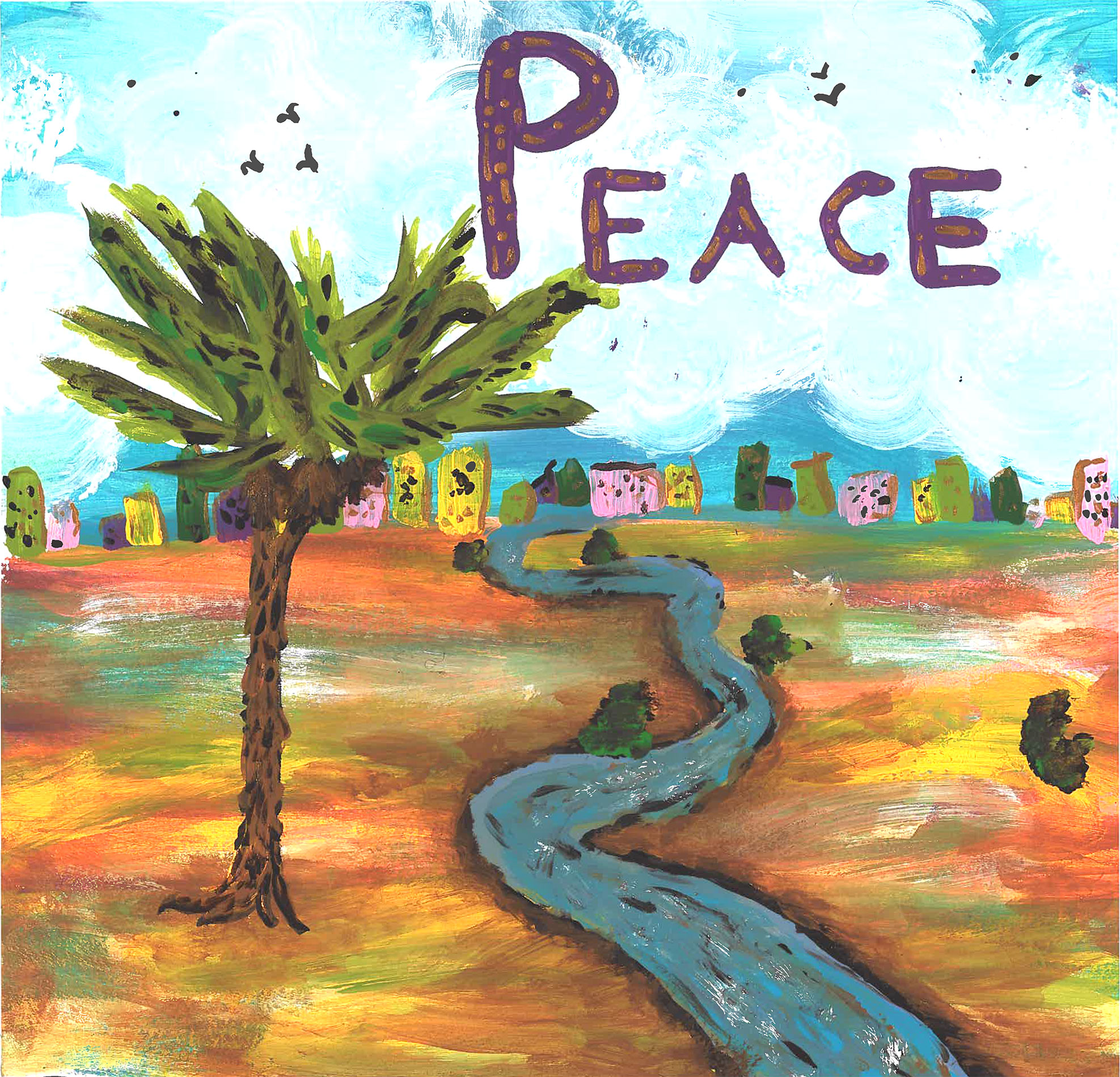 Zane creates images of peace and love to assist lifesaving efforts in ...